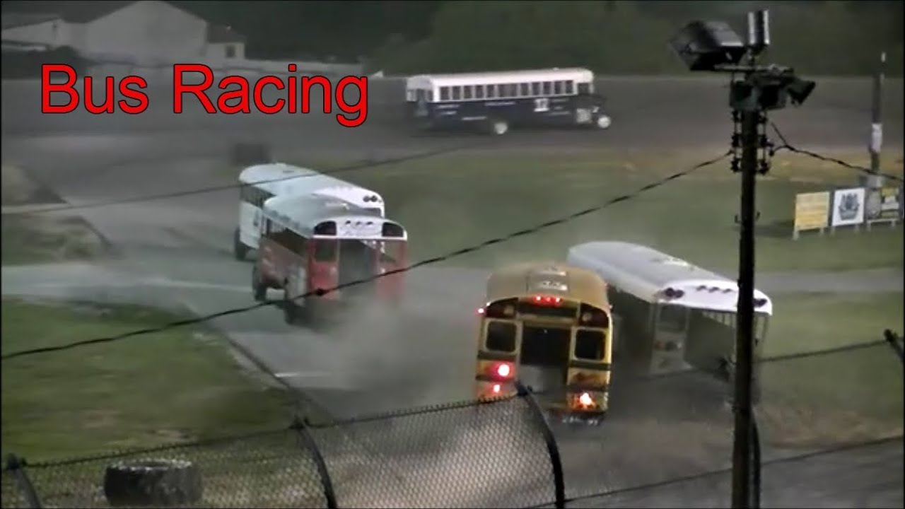 Bus Figure 8 Racing August 3, 2013 - YouTube