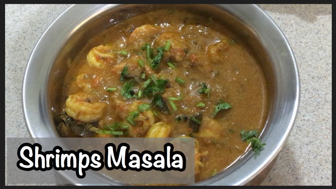 Shrimps Masala | Indian Dish | Miemieskusina | Miemie’sVlog - YouTube