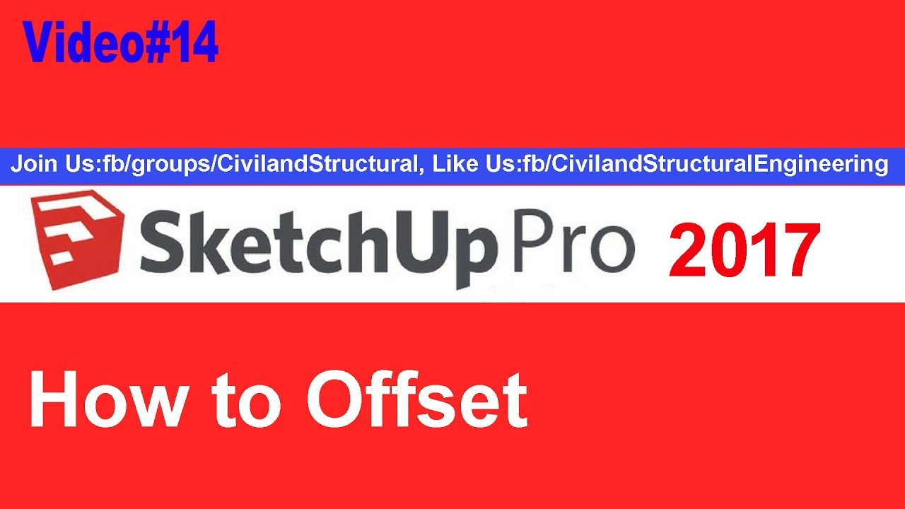 How To Offset In Sketchup V 14 YouTube How To Offset In Sketchup V 14 YouTube