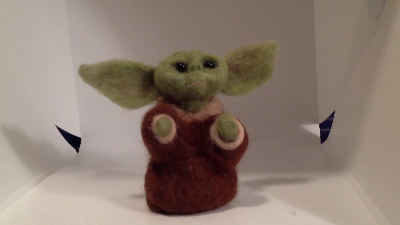 Needle Felted Baby Alien Plush by icusuezq on Etsy - YouTube