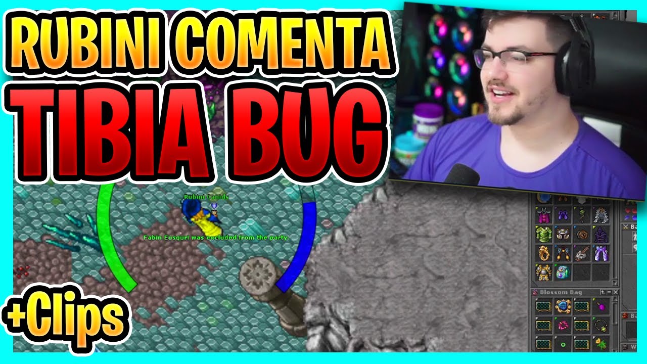 Rubini comenta bug no boss - Tibia #GameLab - YouTube
