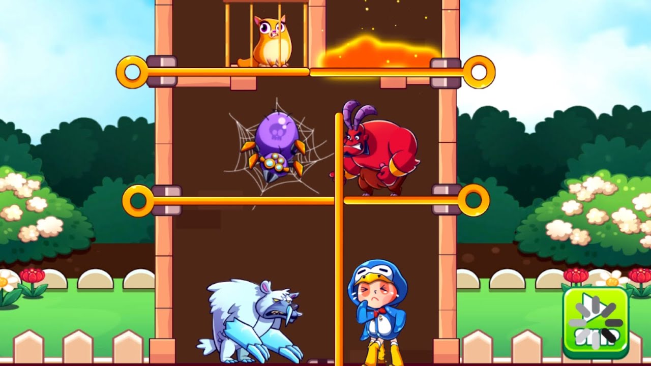 Save Her Pin Save The Girl/ Gameplay Level Solution Android iOS Pull ...