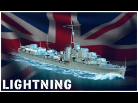 Lightning: Invisible Destroyer (World Of Warships Ranked Battle) - YouTube