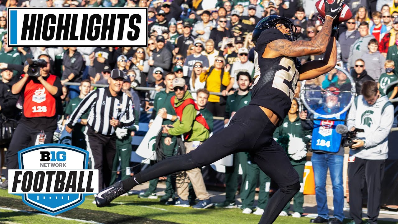 Highlights: Purdue's Top Plays in the Win vs. Michigan State | Nov. 6 ...