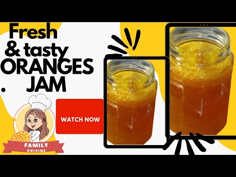 Orange Jam Recipe /Easy Orange jam/ Orange Recipe #Orange#jame @family ...