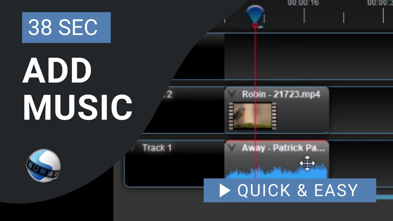 OpenShot Video Editor Tutorial: How to add music in OpenShot - YouTube