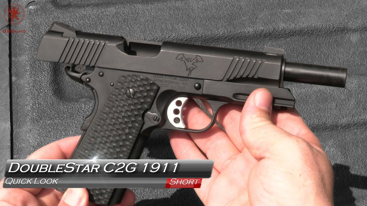 DoubleStar C2G Custom 1911 Quick Look - YouTube