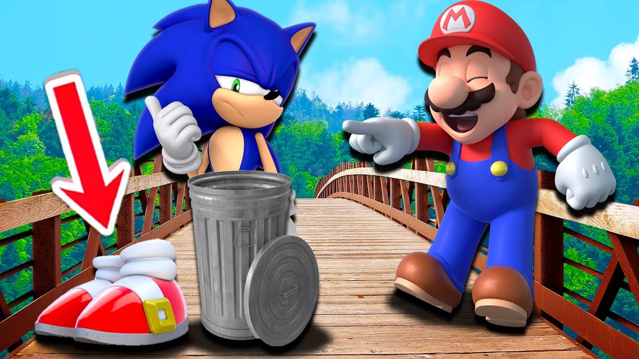 Sonic Cameos In Other Games - YouTube