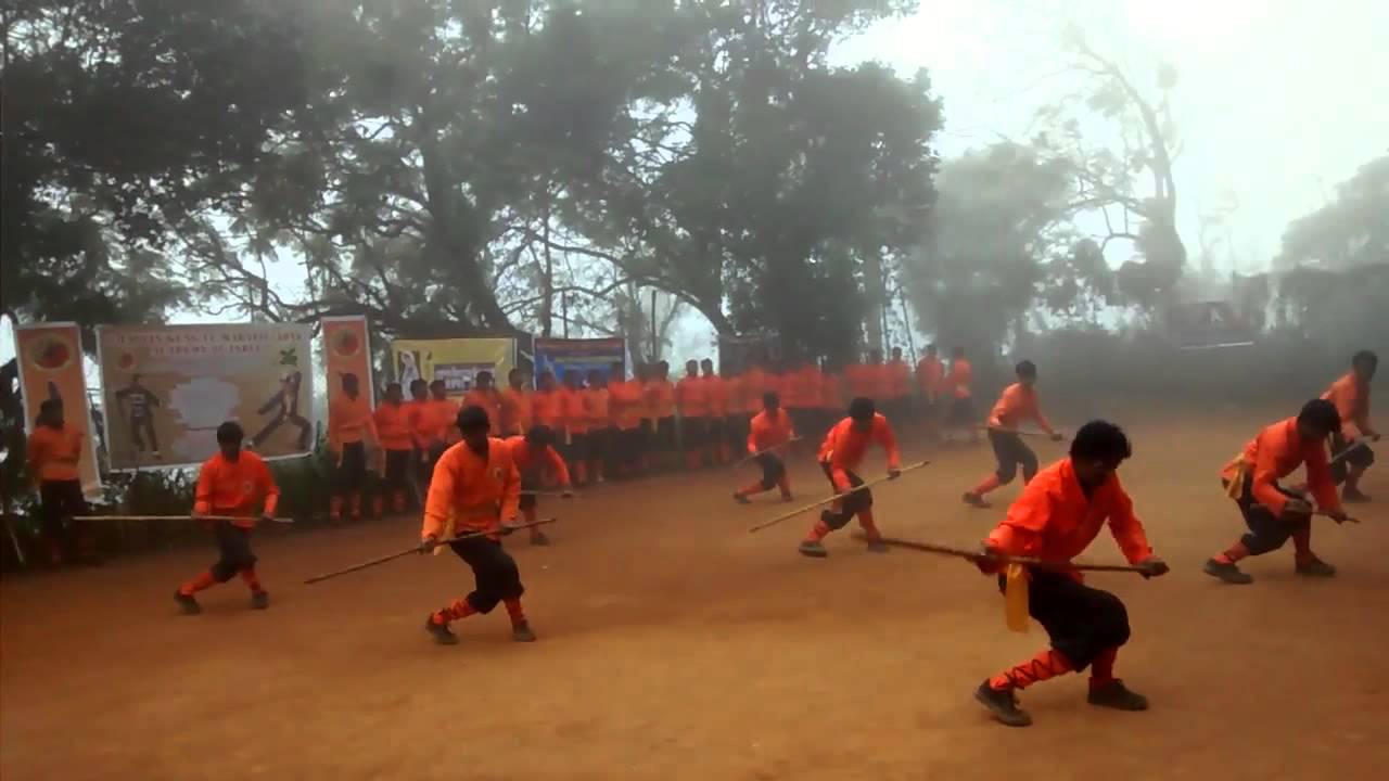 Shaolin Long Stick Form - YouTube
