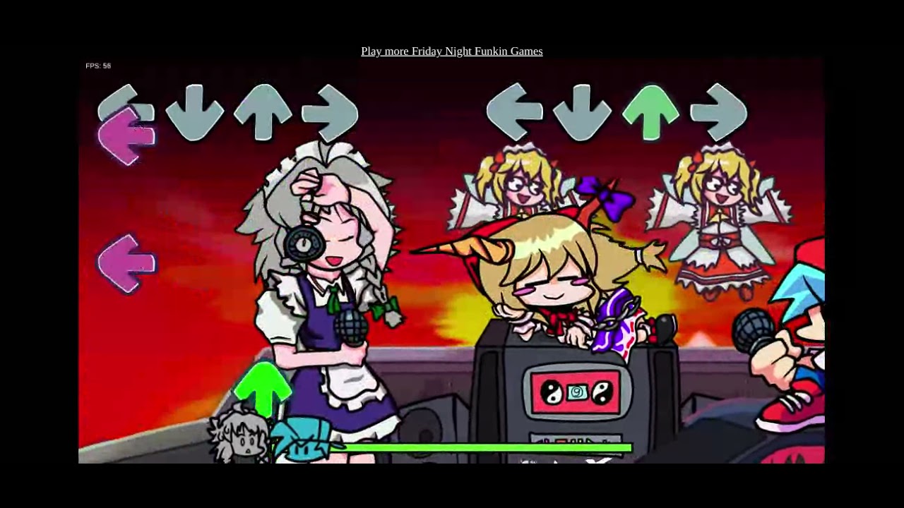 FNF (vs touhou) Night of Nights 1/1 - YouTube