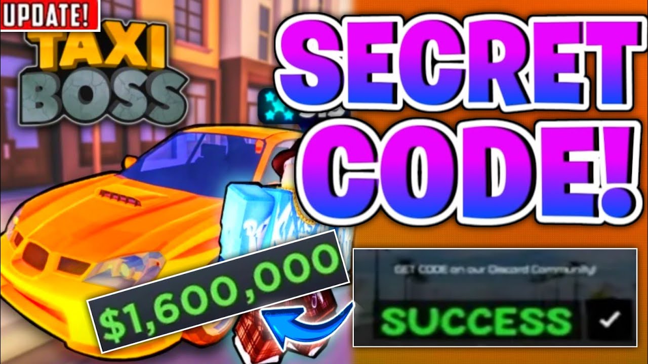 🚨NEW AUGUST 2025 CODES!🚖 ROBLOX TAXI BOSS CODES | ALL WORKING TAXI BOSS ...