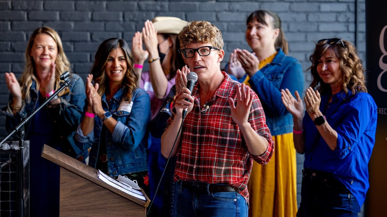 LIVE: Janis Irwin Speaks to at Equal Voice Calgary's Stampede Event ...