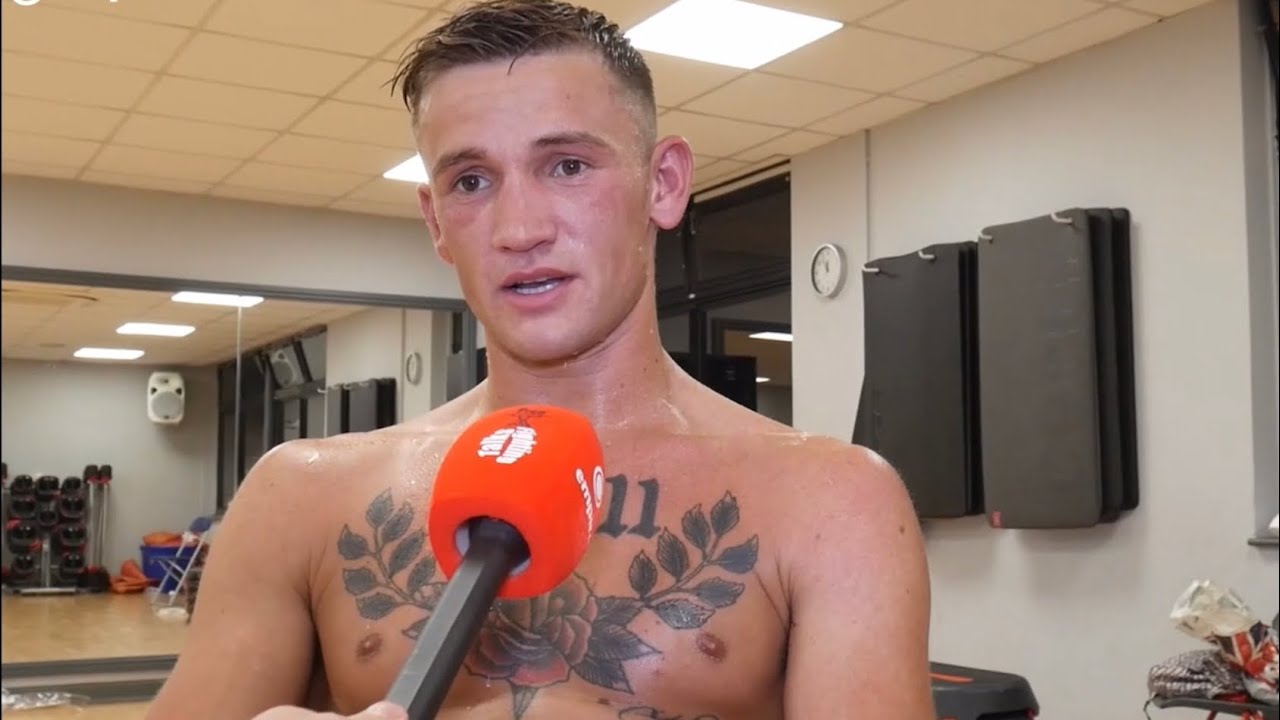 3-0 BOXING PROSPECT ALFIE WINTER POST FIGHT INTERVIEW - YouTube