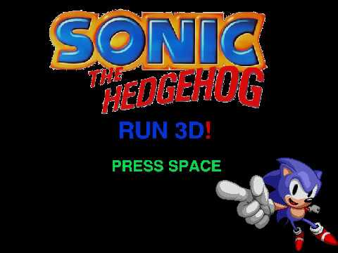Sonic Run 3D (fan game) intro - YouTube