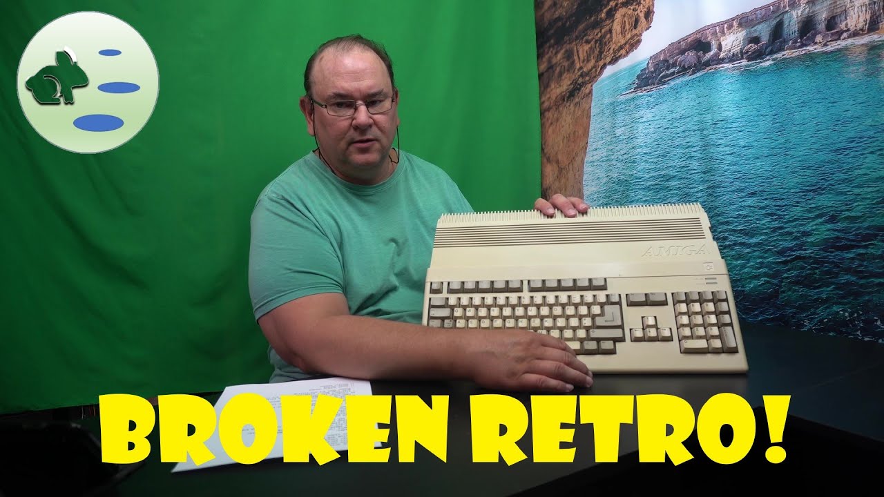 I purchased a broken retro Commodore Amiga 500 computer with no ...