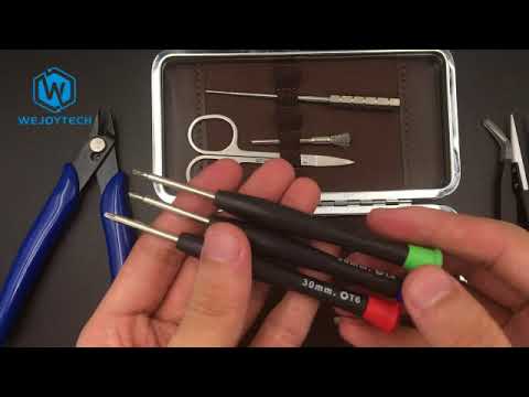 Vapswarm vape DIY tool kit for DIY users vaping from Wejoytech - YouTube