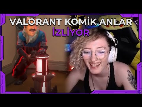 CEREN / Valorant İnanılmaz Anları İZLİYOR ve YORUMLUYOR