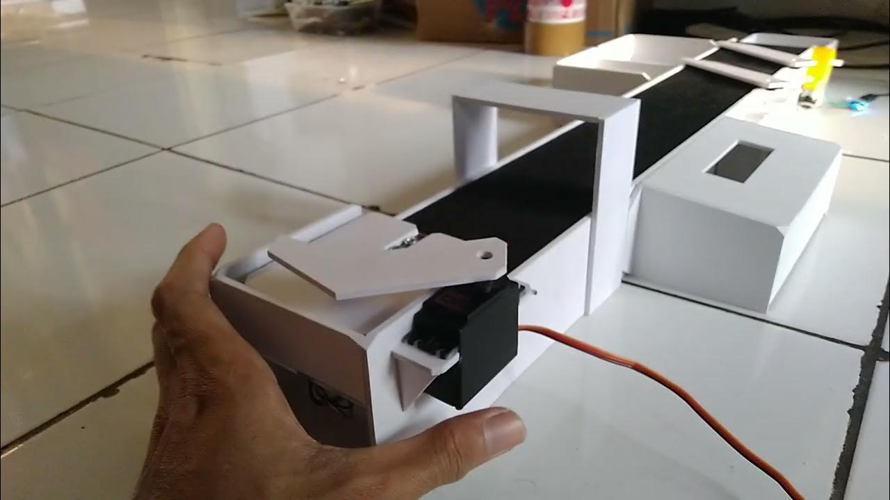 Kelengkapan mini konveyor sortir tomat : Loadcell 5 kg, servo MG996 dan ...