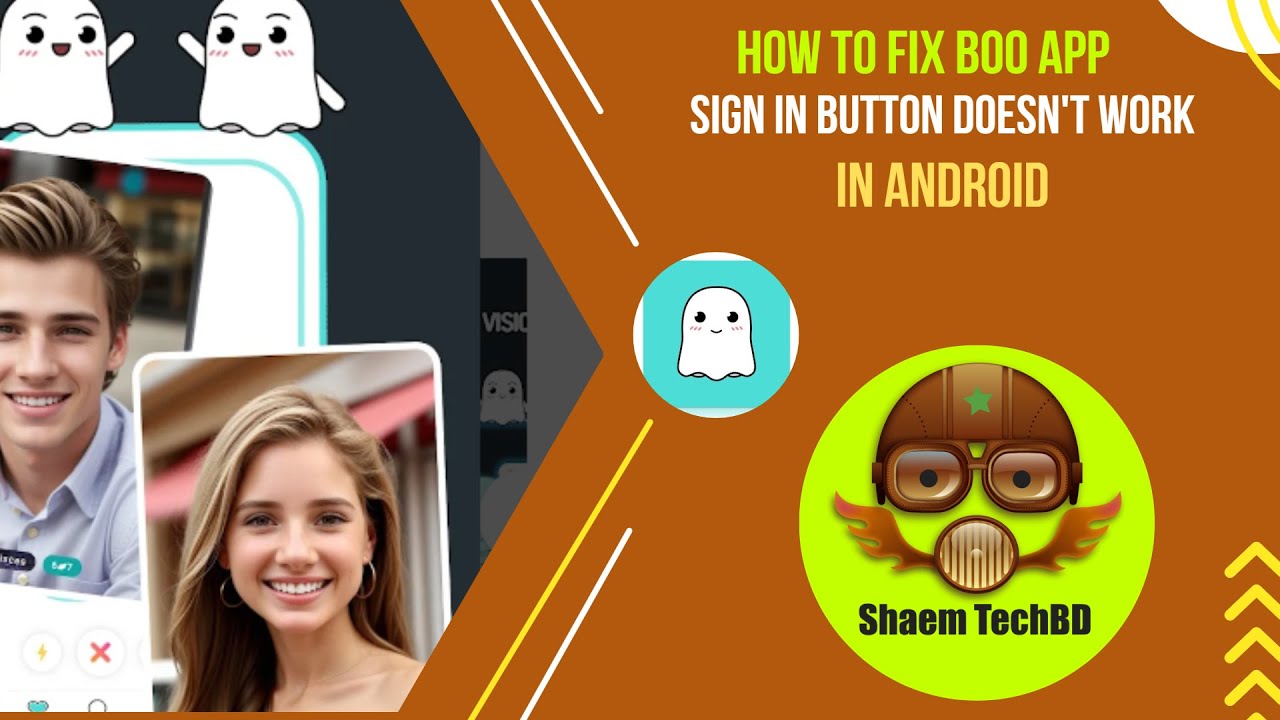 How to Fix Boo App sign in button doesn't work in Android After New ...