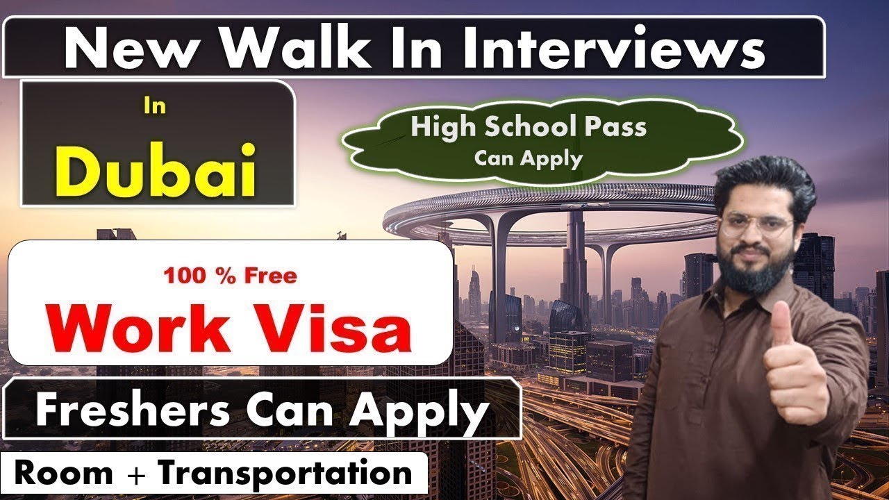 New Walk In Interview In Dubai 2024 #dubaiwalkininterview # ...