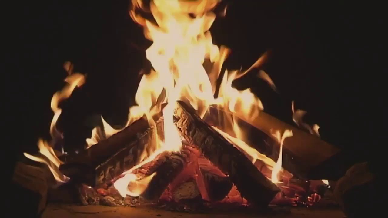 Relaxing ASMR Fireplace Sounds - Burning Fireplace & Crackling Fire ...