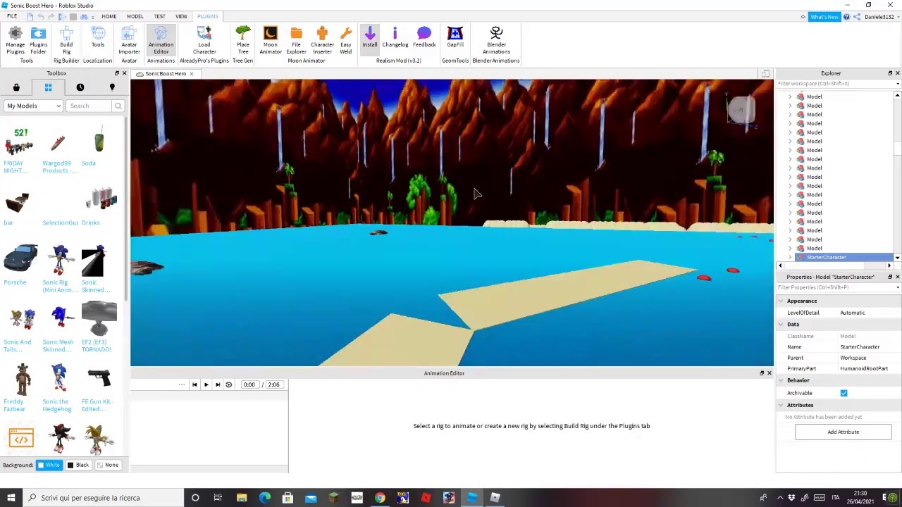 Let's make a new Sonic Game! Sonic Boost Hero - YouTube