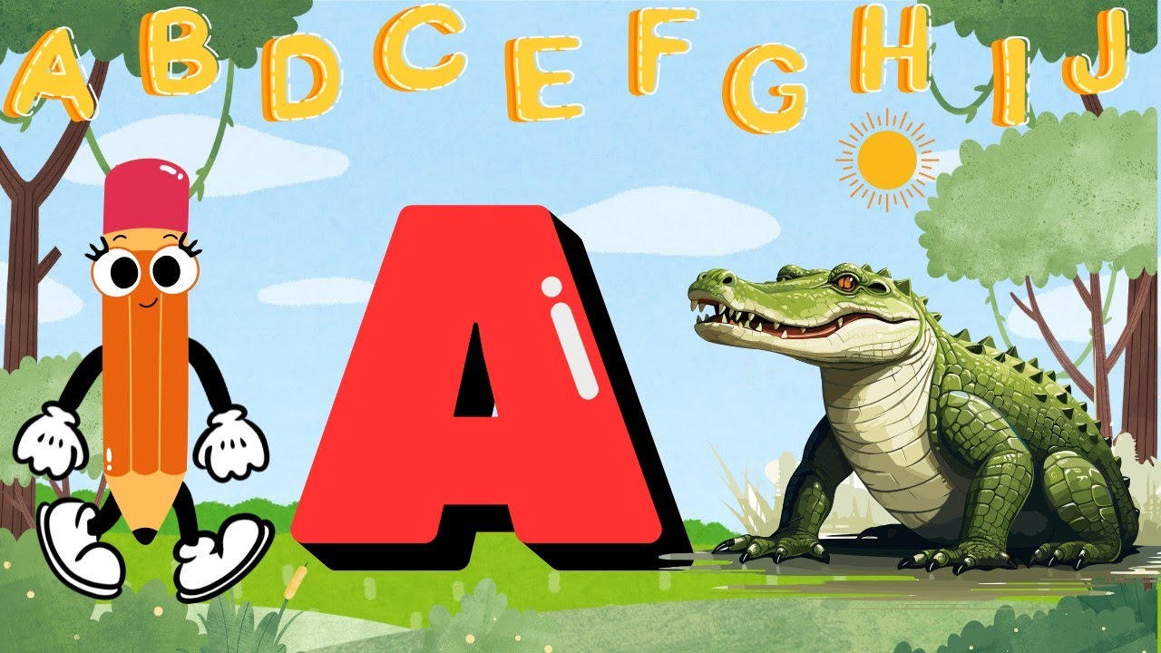 ABC, abcd, ABC phonic song | nursery learning video | Sing Along ...