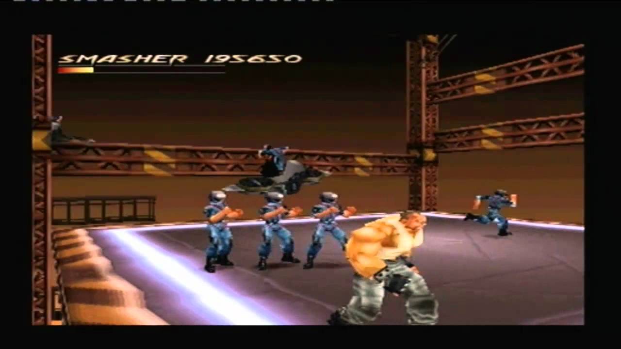 Fighting Force - PS1/PS3/PSN/PSP - Playthrough 2 - Route 2, Bronx/Naval ...