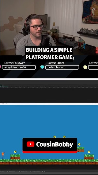 Building A Simple Platformer Game #gamedevlopment #gamedev #indiegamedev #gaming #shorts - YouTube