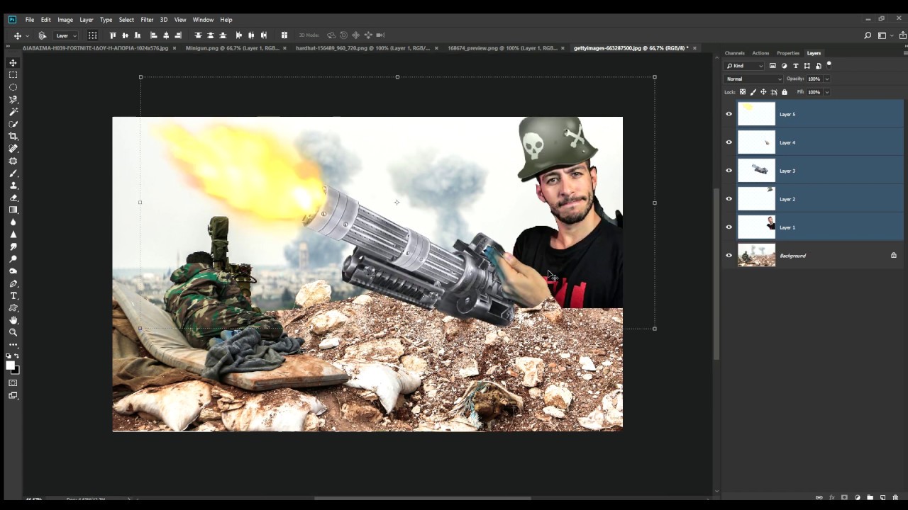 Photoshop panosdentgames - YouTube