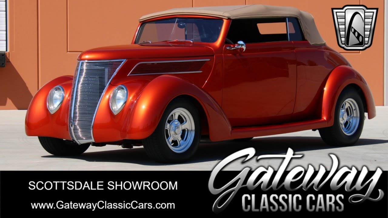 1937 Ford Cabriolet Stock #1895-SCT - YouTube