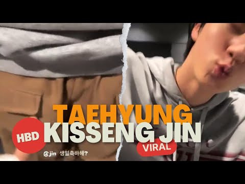 BU ÇILGINLIK! BTS'İN ÖPÜŞME SESİ 😭 — JIN'İN HEYECAN VERİCİ DOĞUM GÜNÜ\