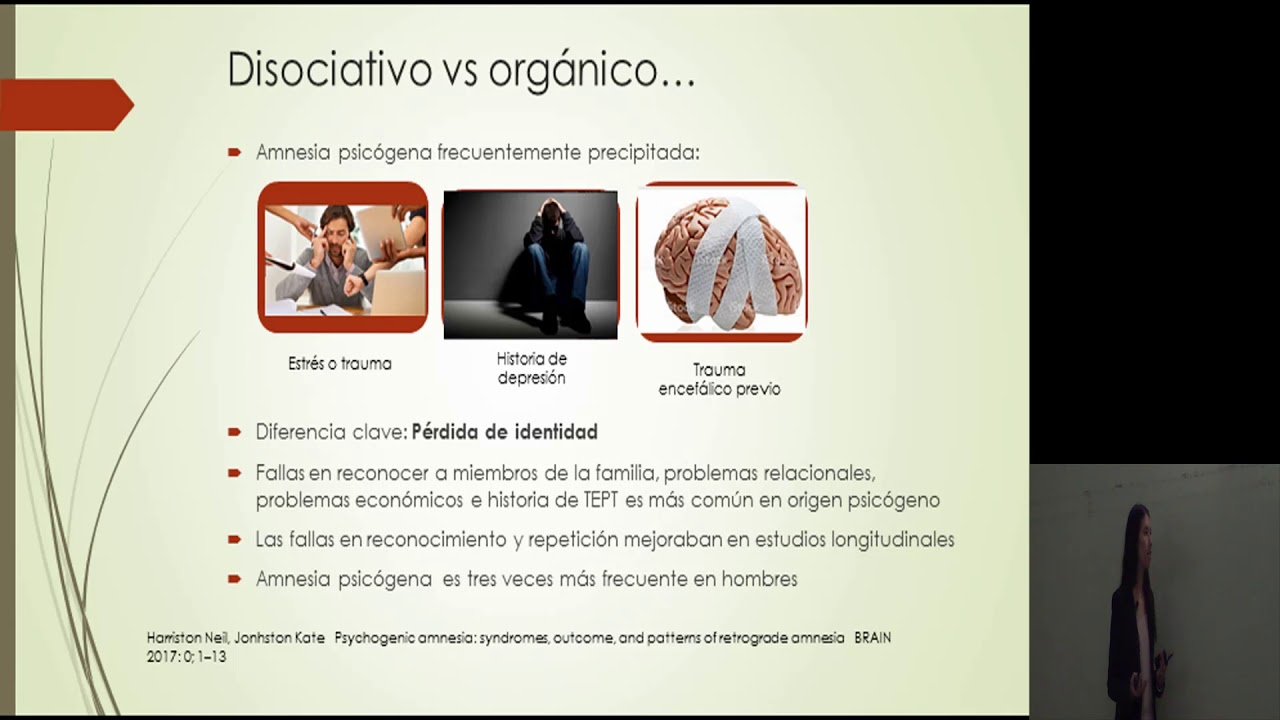 Sindrome amnésico Una mirada desde la Psiquiatría - YouTube