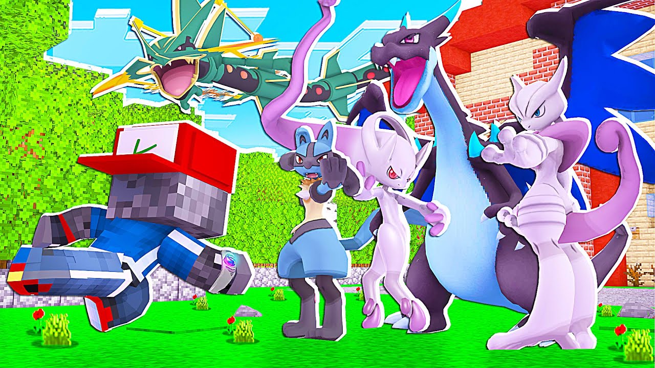 Minecraft : Pokemon X Y - ENCONTRAMOS OS POKEMON COM MEGA EVOLUÇÃO NA ...