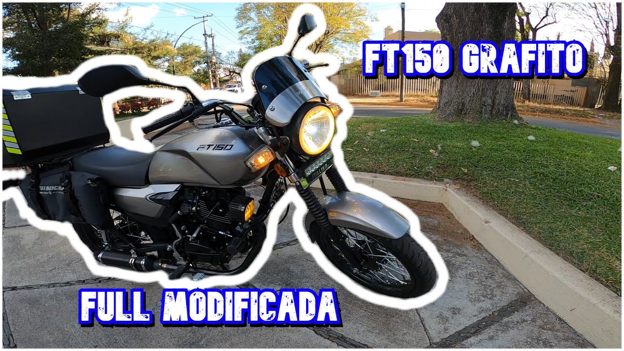 [REVIEW] FULL MODIFICADA | FT150 GRAFITO | DIANAID - YouTube