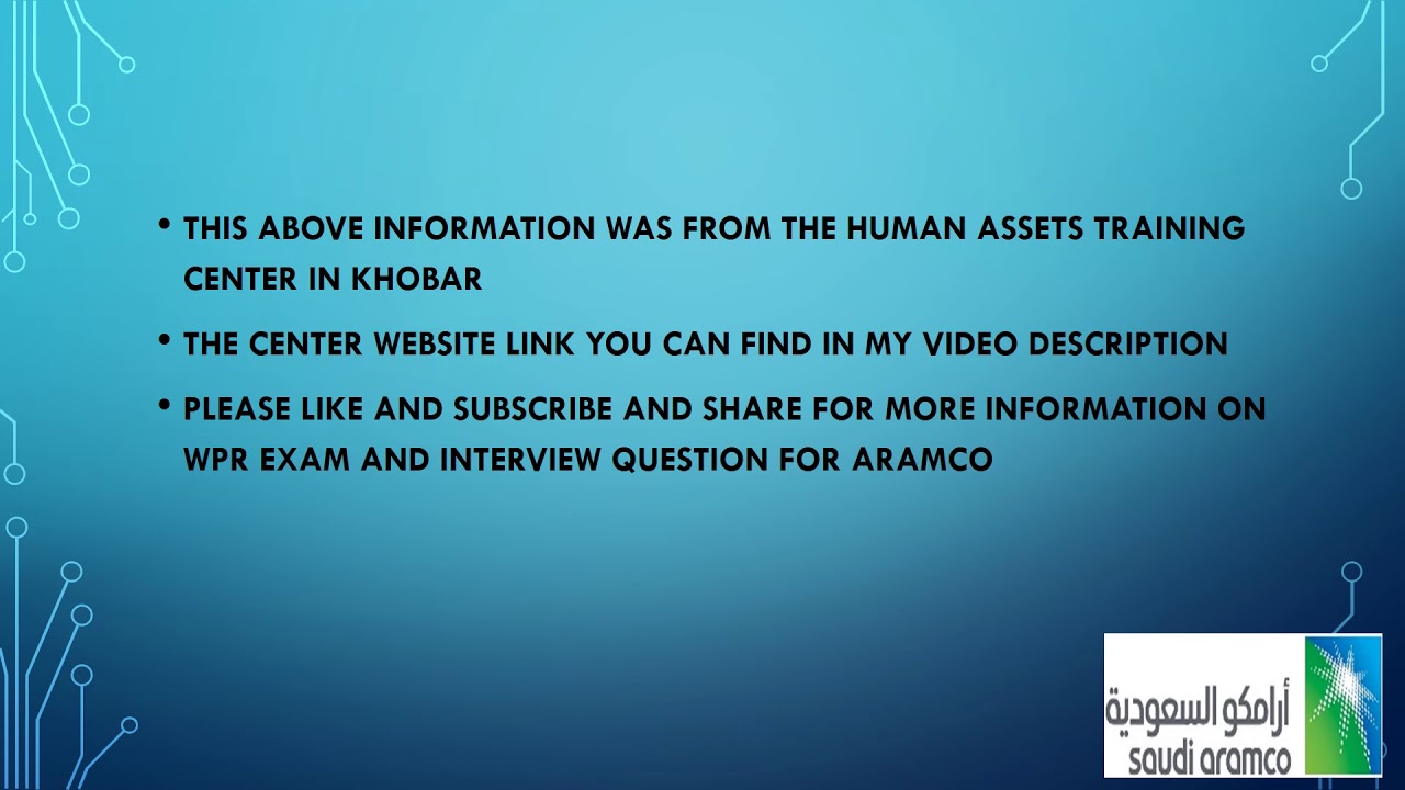 Work Permit Receiver (ARAMCO)STEP1 - YouTube