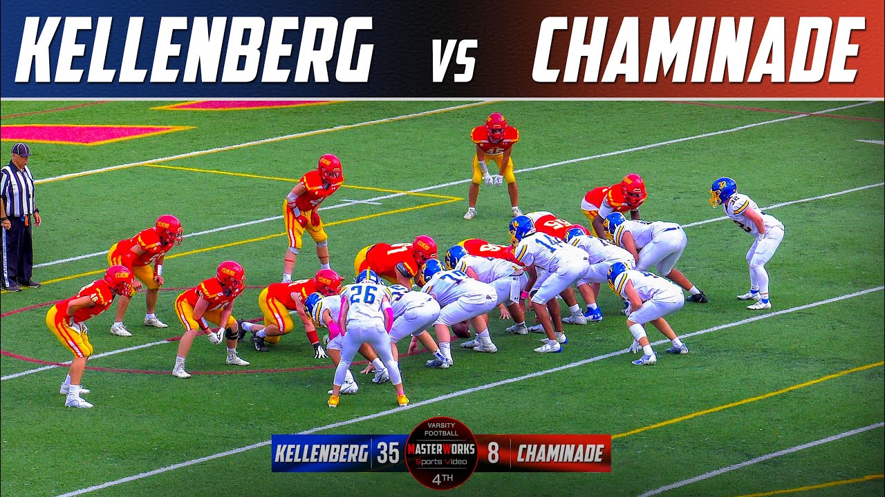 Kellenberg vs Chamindade Varsity Football - YouTube