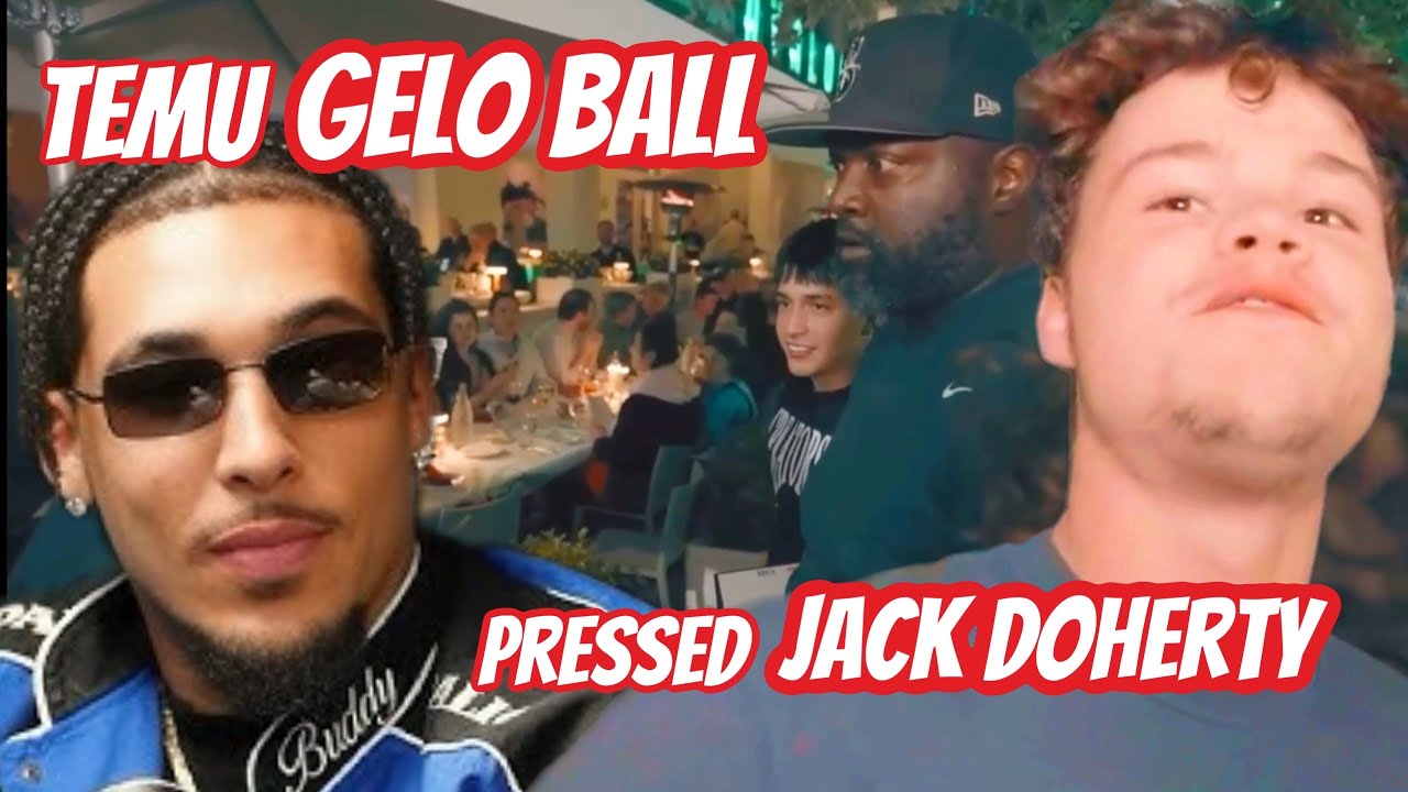 Temu Gelo ball pressed Jack Doherty and santos **MUST WATCH** - YouTube