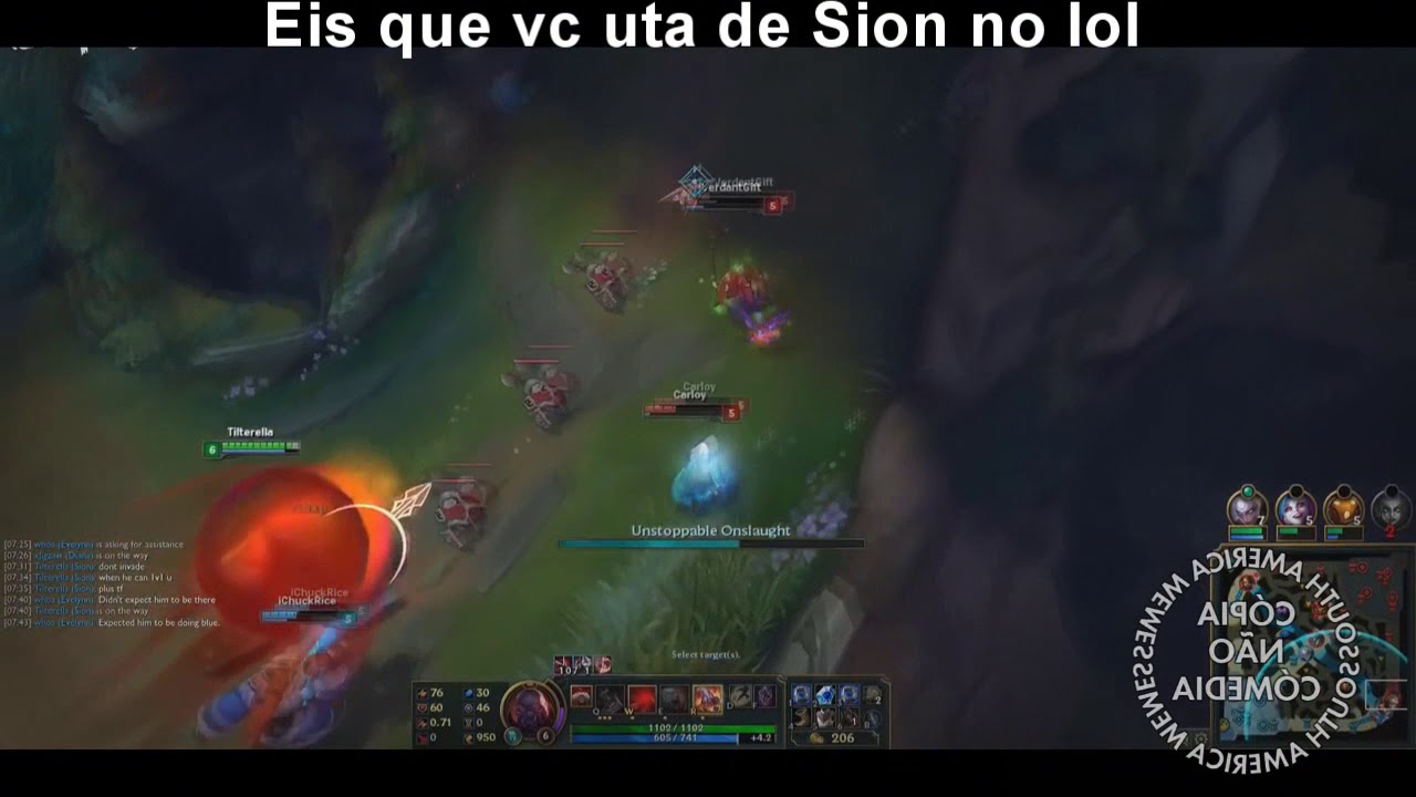 [Lol Memes] Meme Sion kkk - YouTube