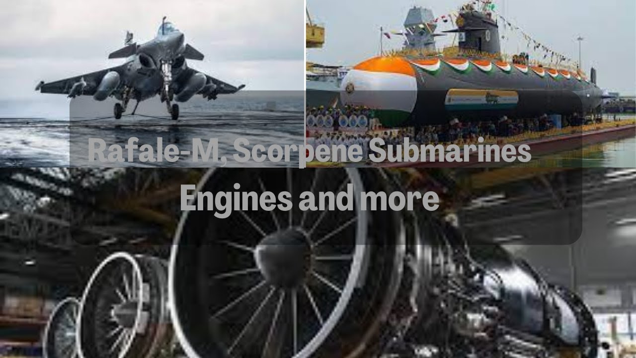 Rafale, Submarines, Engines and more in France visit! #pmmodi #france ...