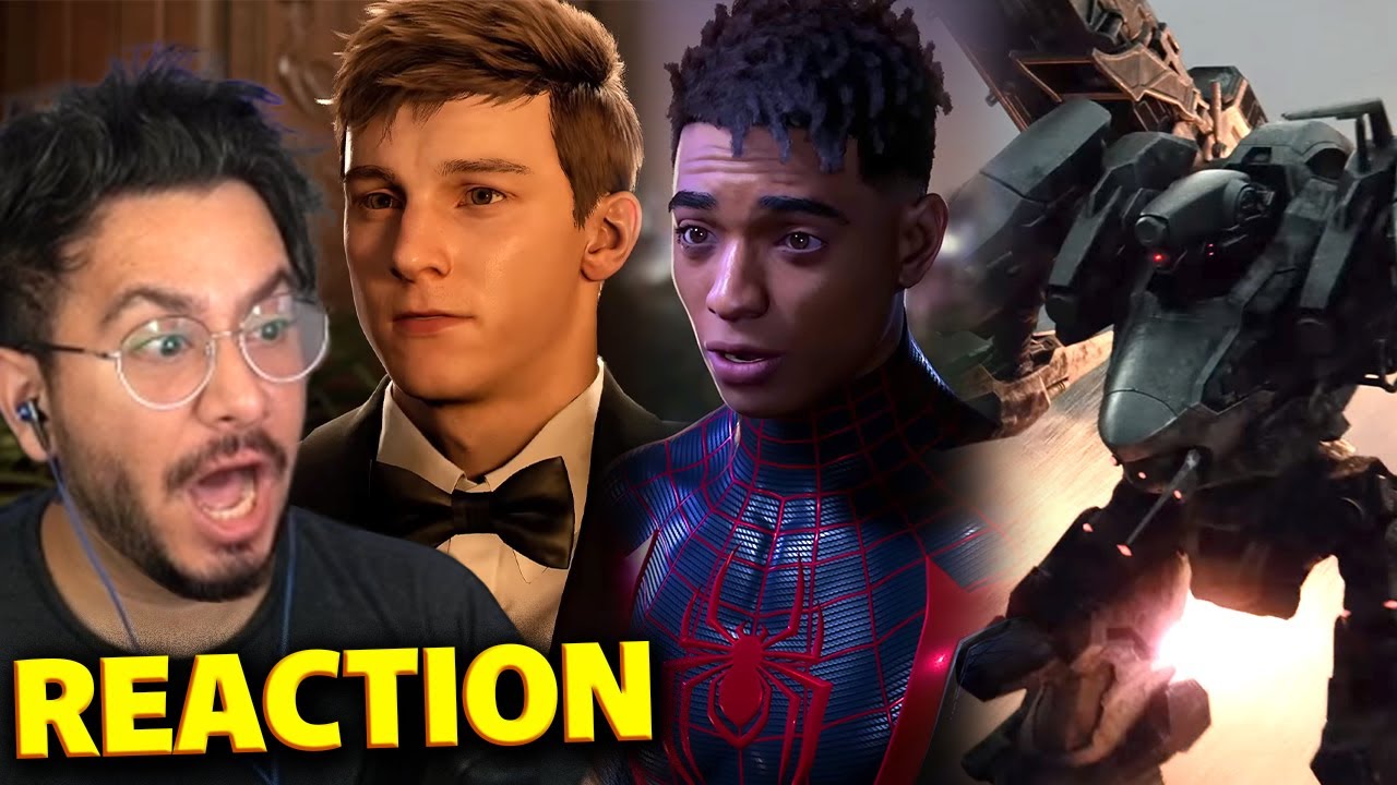 TRAILER REACTION : Spider-Man 2 , Armored Core 6 Fires of Rubicon - YouTube