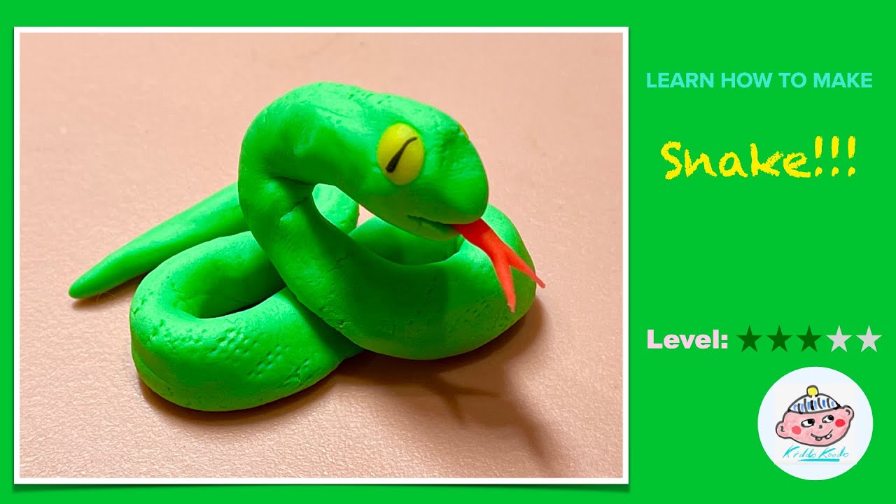 How To Make A Snake With Play Doh Less Than 5 Minute Crafts Kids How To Make A Snake With Play Doh Less Than 5 Minute Crafts Kids