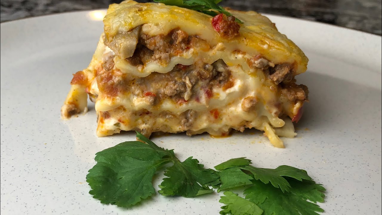 How to make lasagna for kids lunch - YouTube