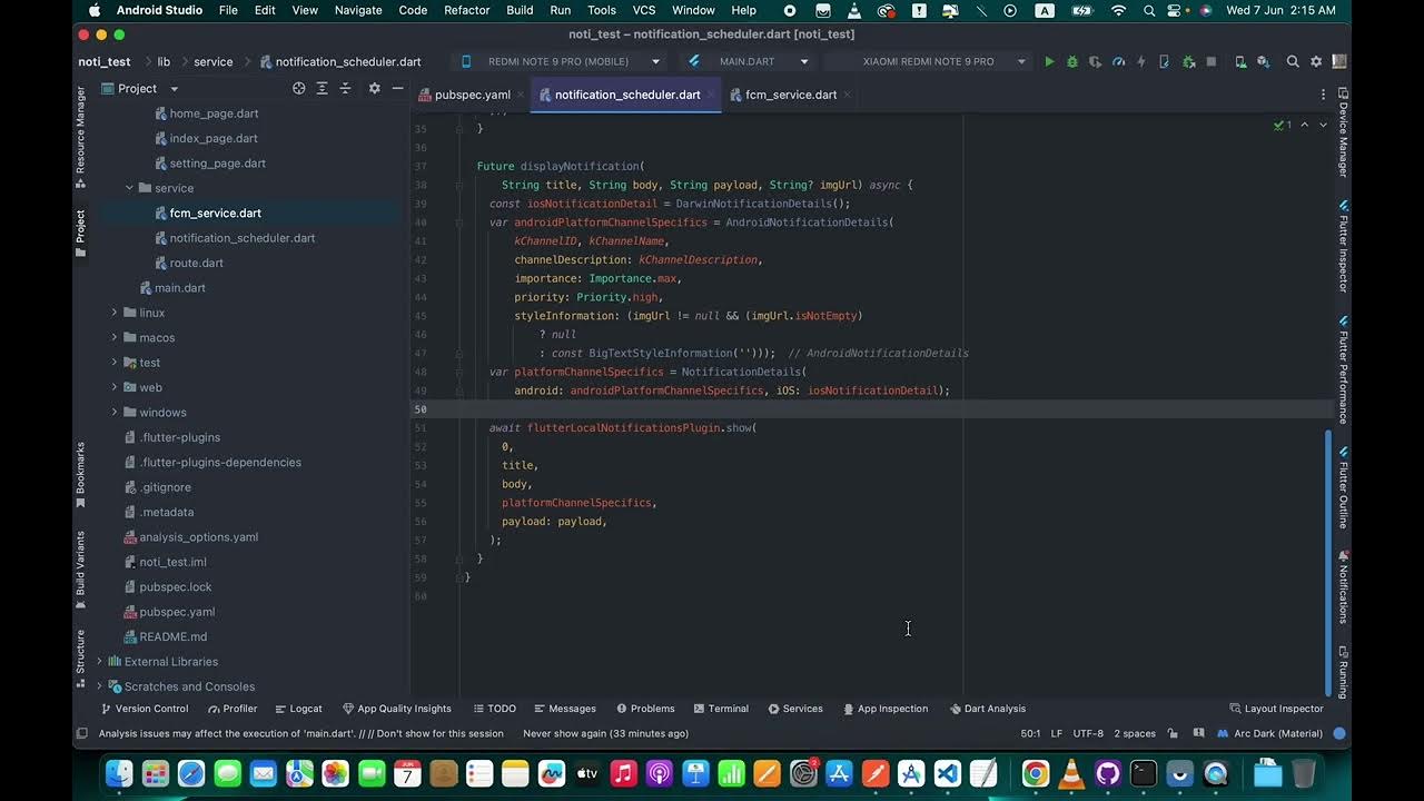 Flutter Push Notification with Firebase episode 2 - YouTube