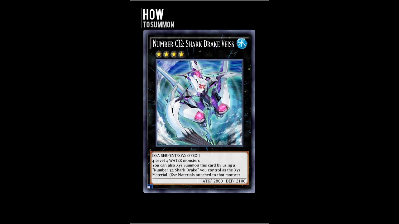 Number C32 Shark Drake Veiss