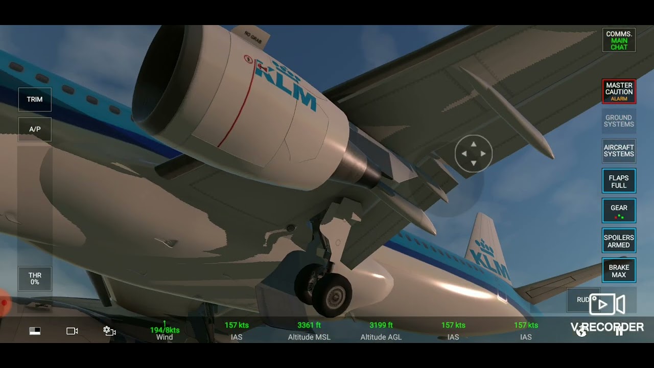 KLM knows what to do when there is an emergency. RFS - YouTube