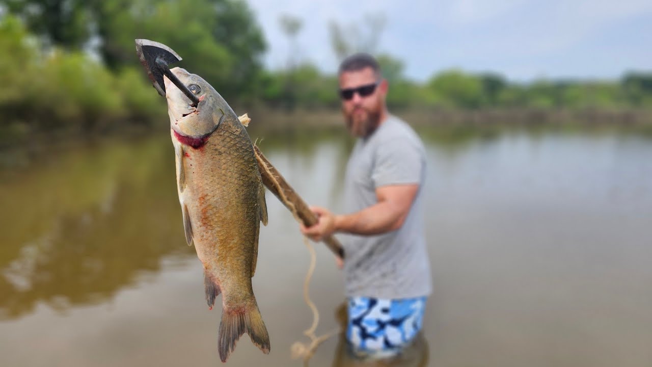 Fishing with a Whale Harpoon - YouTube