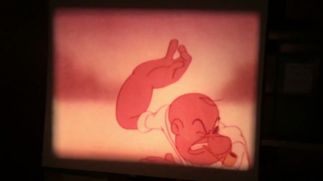 Super 8mm Optical Sound film Popeye Planteur D’ Epinards (1954) colour ...