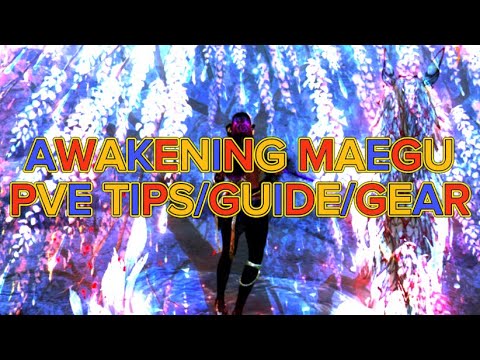 AWAKENING MAEGU PVE GUIDE GEAR/SKILL ADDONS/SKILL ROTATIONS/MOVEMENT # ...