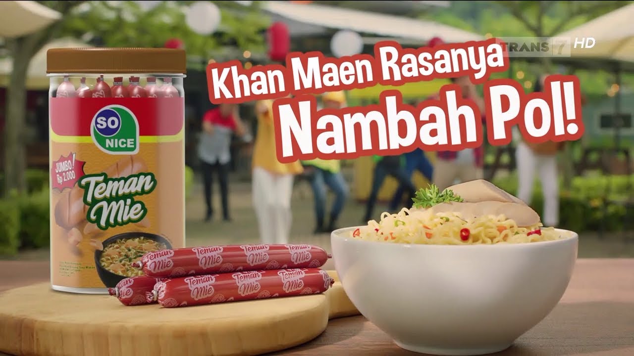 Iklan So Nice Teman Mie Nampol - YouTube